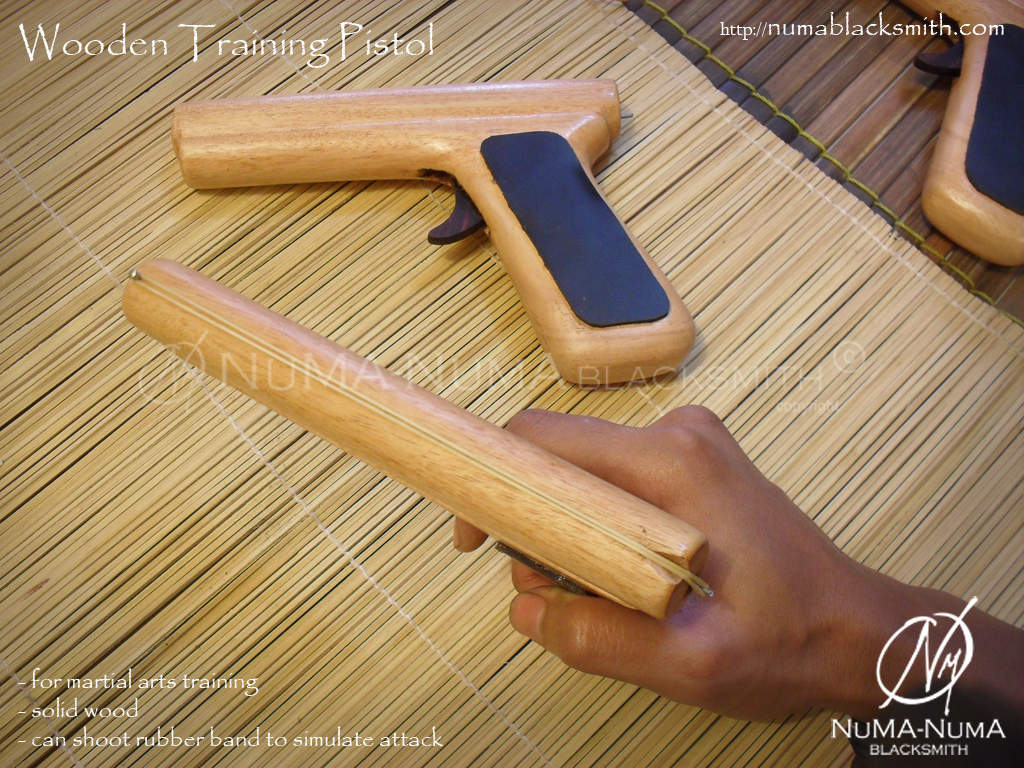 Wooden Pistol | Training Item | Numa Black Smith