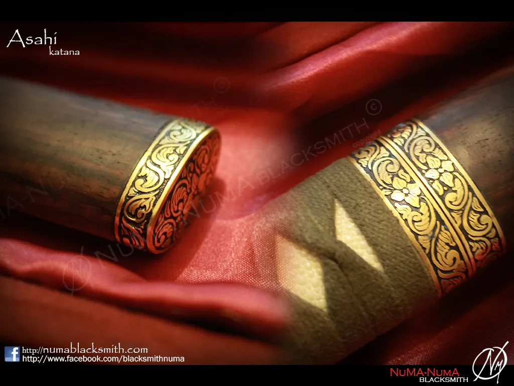 Asahi katana | Japanese weapon | Numa Black Smith