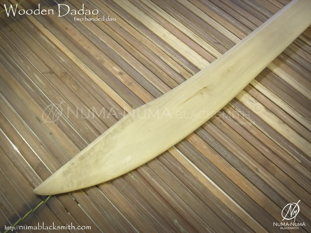 wooden long dao | Wood Weapon | Numa Black Smith