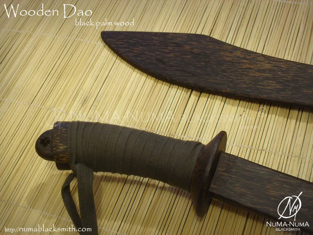 wooden dao | Wood Weapon | Numa Black Smith