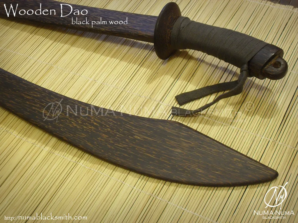 wooden dao | Wood Weapon | Numa Black Smith