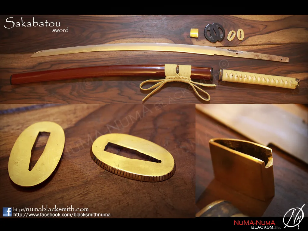 Sakabatou | Japanese weapon | Numa Black Smith