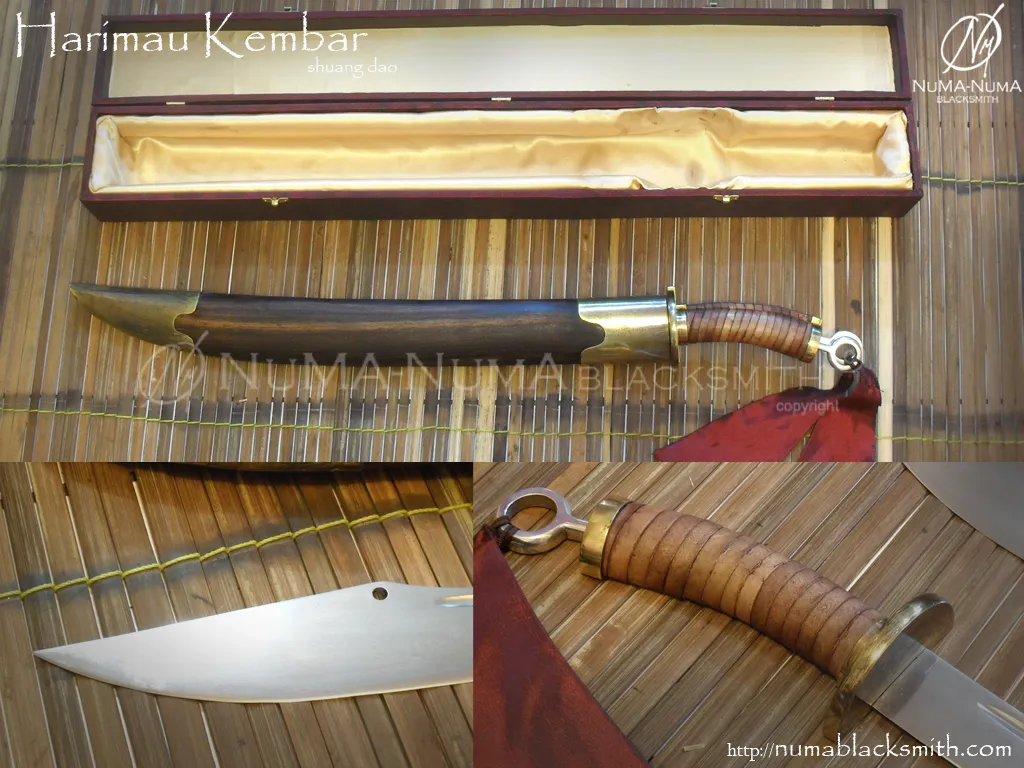 Harimau kembar | Chinese weapon | Numa Black Smith