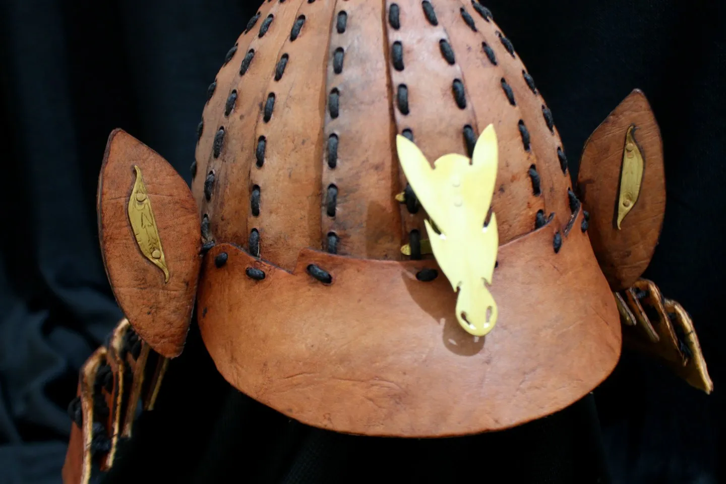 Leather Kabuto Helmet | Armour | Numa Black Smith