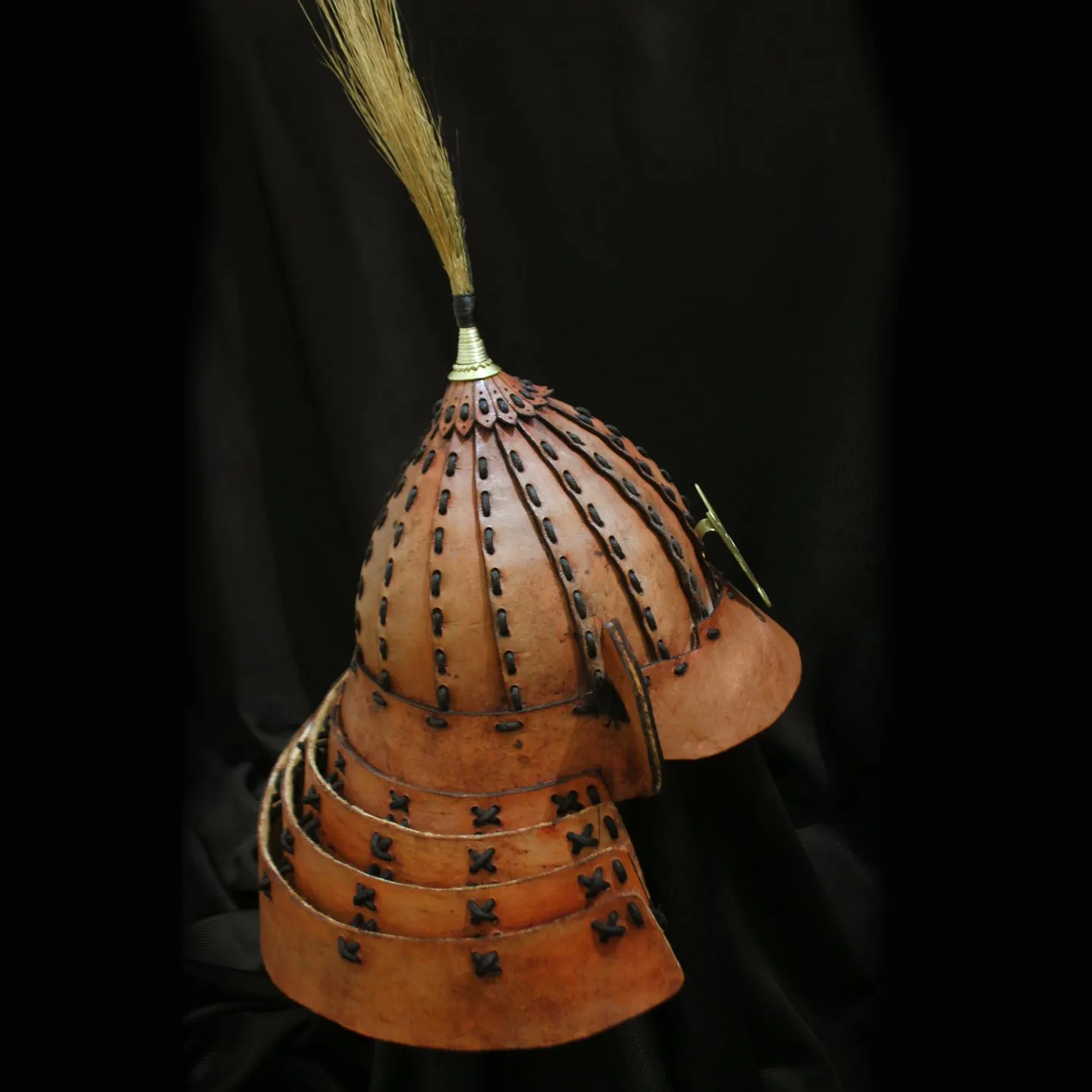 Leather Kabuto Helmet | Armour | Numa Black Smith