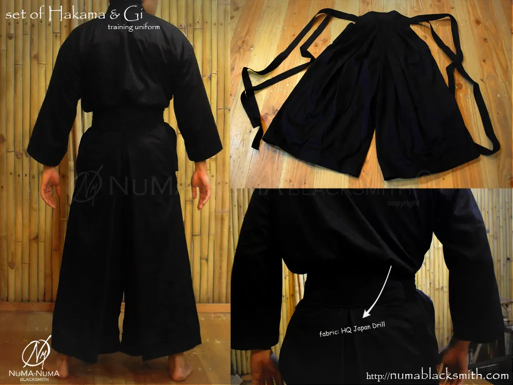 hakama n keikogi set | Training Item | Numa Black Smith