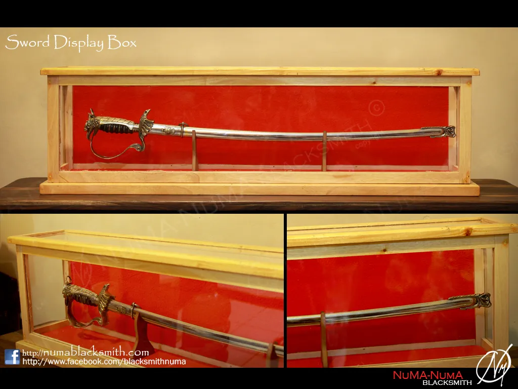 Sword Display Box | Accessories | Numa Black Smith