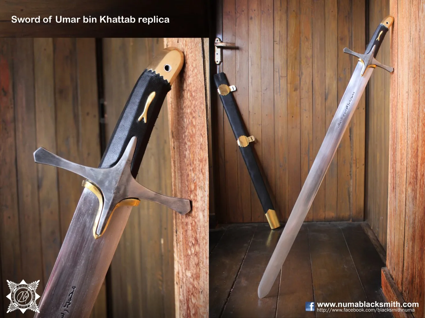 Umar ibn Khattab sword replica | Historical Series | Numa Black Smith