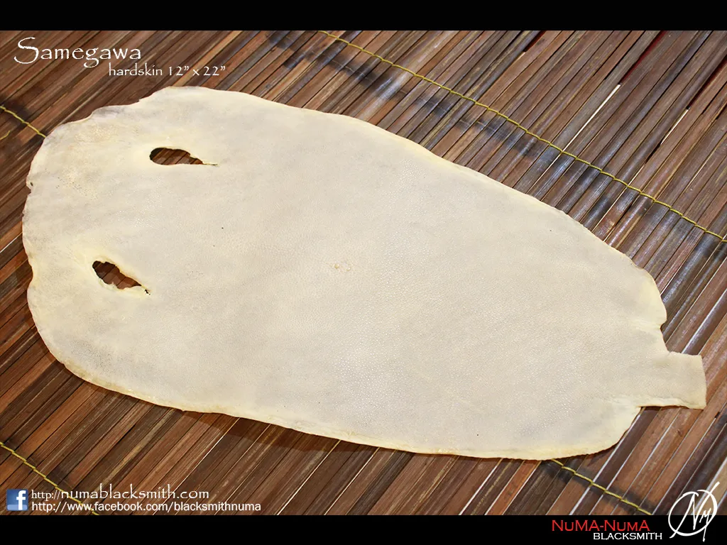 Samegawa /rayskin (hardskin) | Craft Material Supplies | Numa Black Smith
