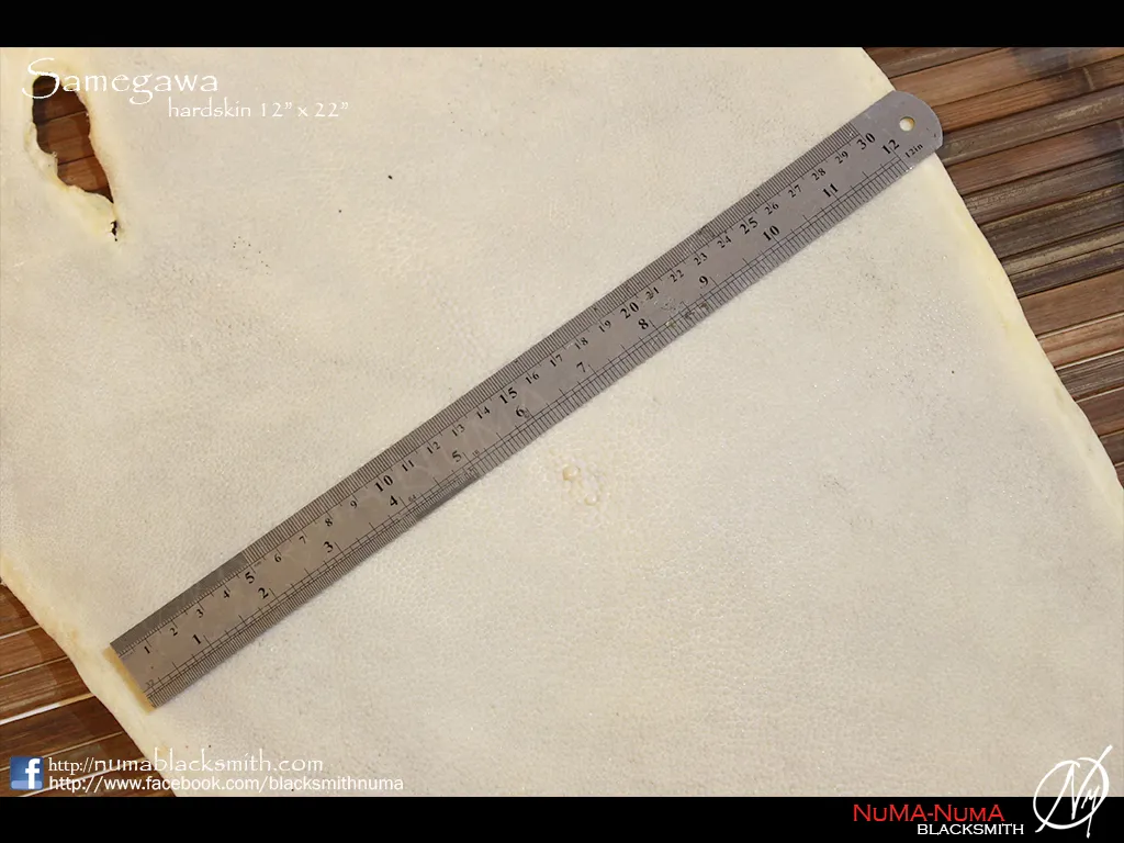 Samegawa /rayskin (hardskin) | Craft Material Supplies | Numa Black Smith
