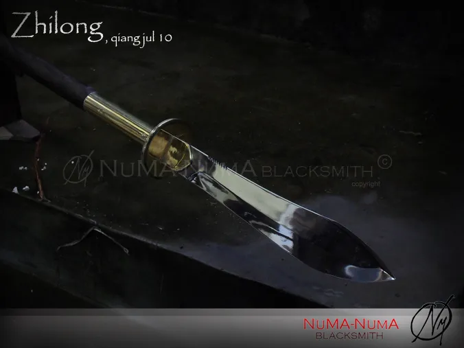 zhilong qiang | Chinese weapon | Numa Black Smith