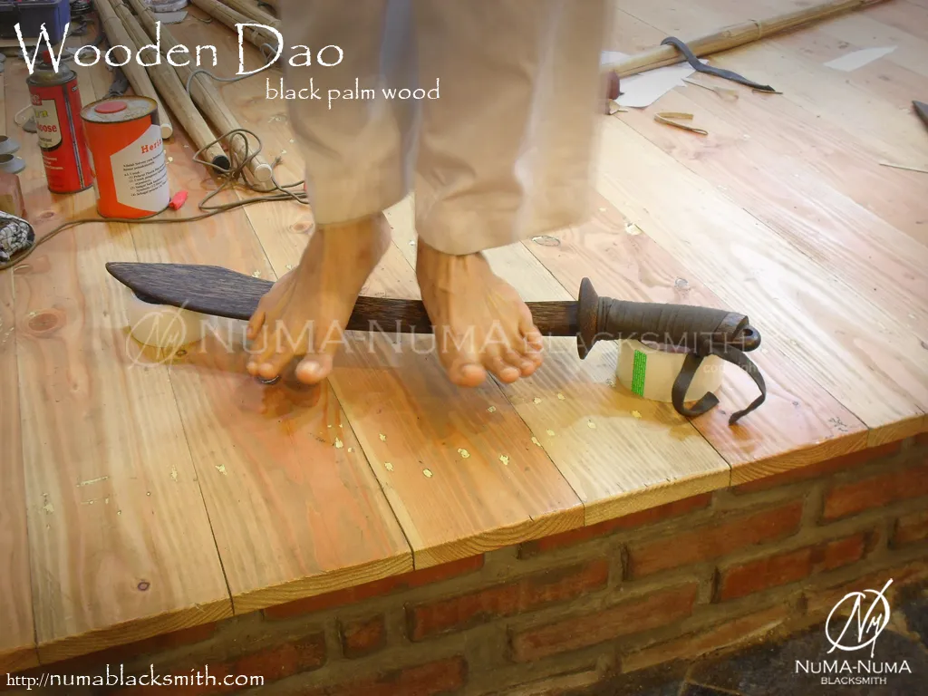 wooden dao | Wood Weapon | Numa Black Smith