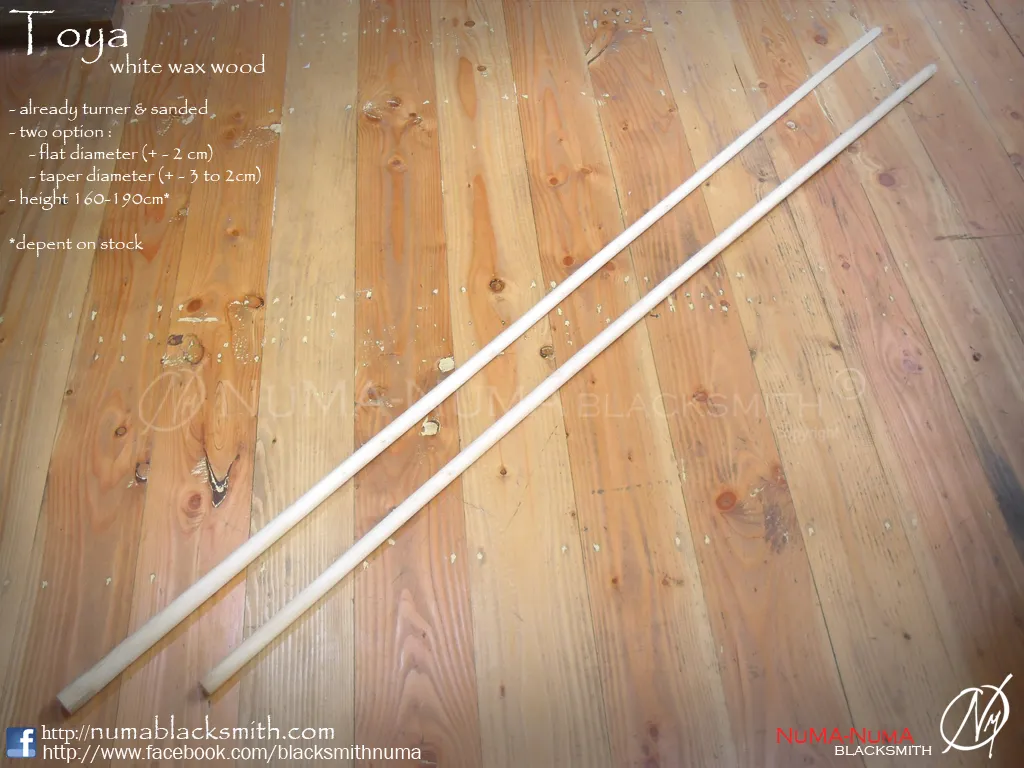 toya wax wood | Wood Weapon | Numa Black Smith