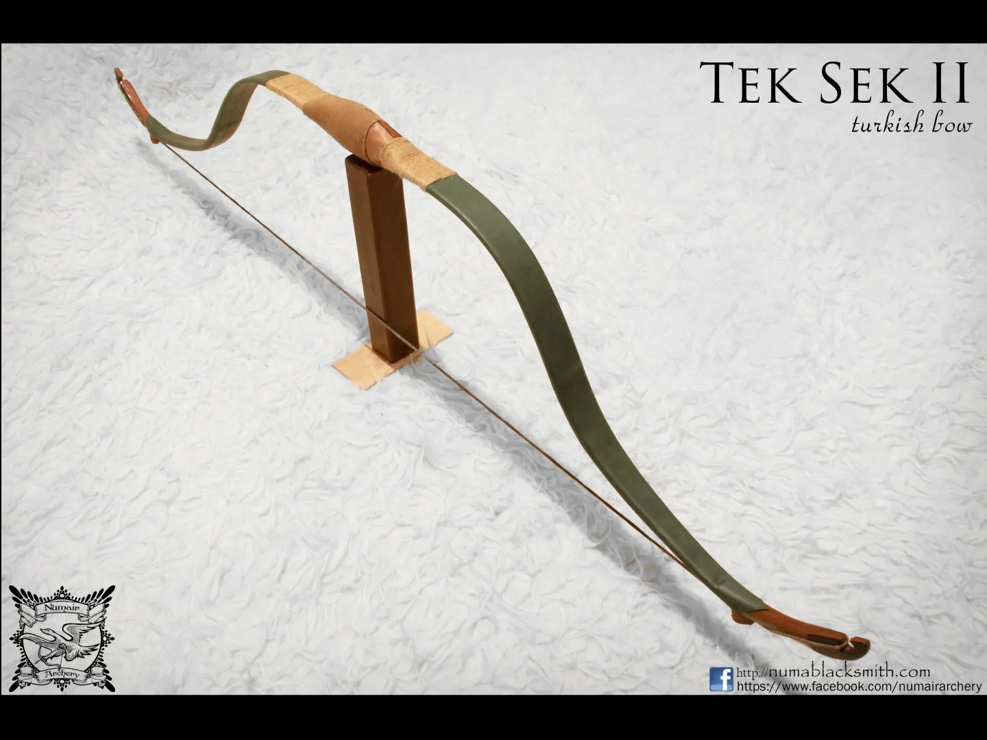 "Teksek" turkish bow | Bow's | Numa Black Smith