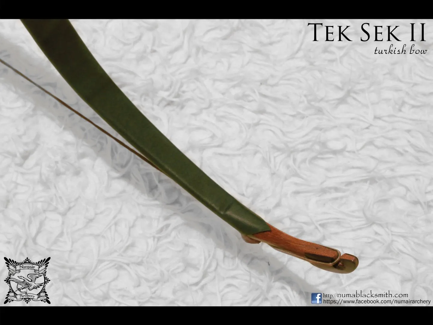 "Teksek" turkish bow | Bow's | Numa Black Smith