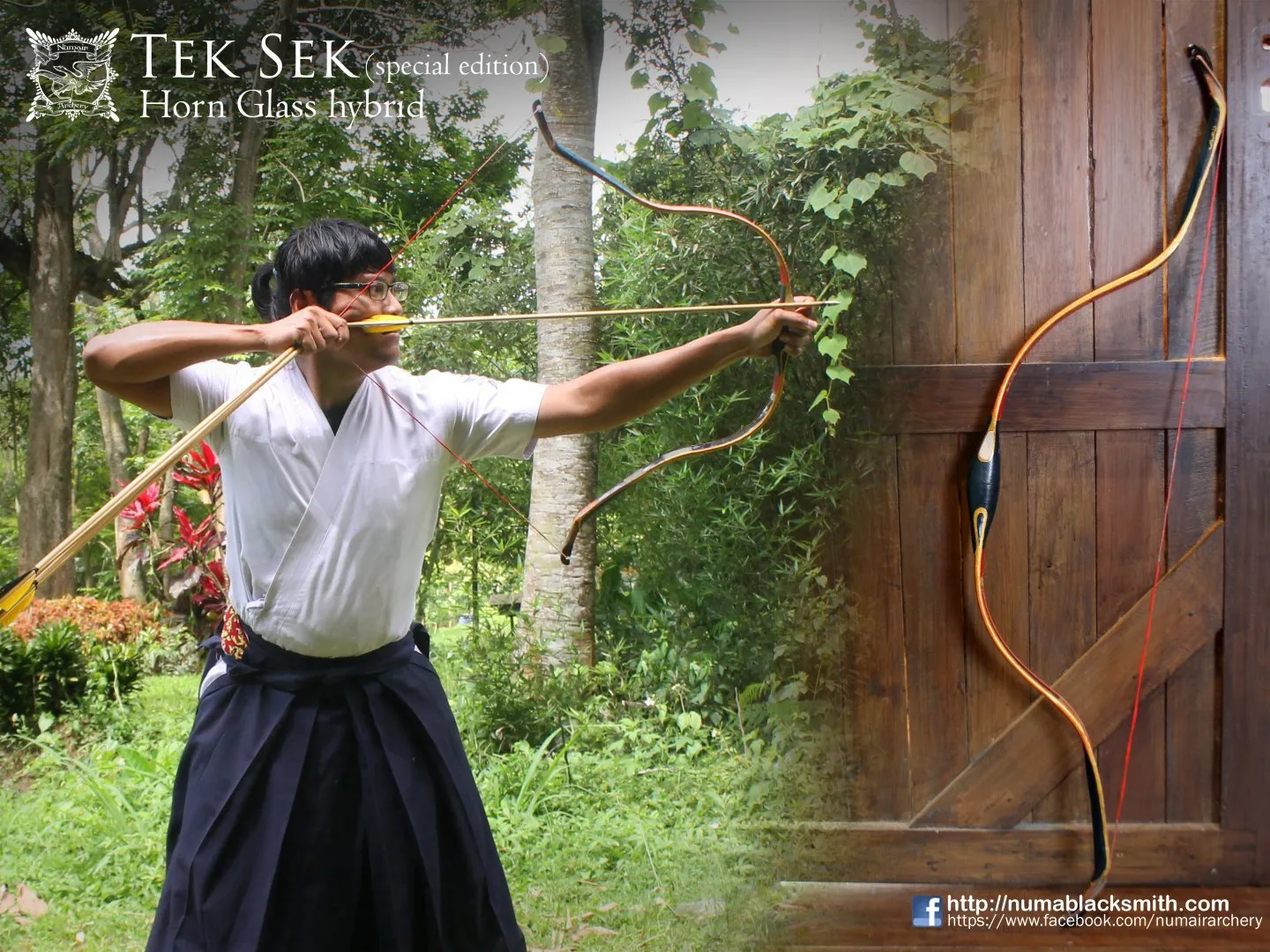 "Teksek" hornglass (limited edition) | Bow's | Numa Black Smith